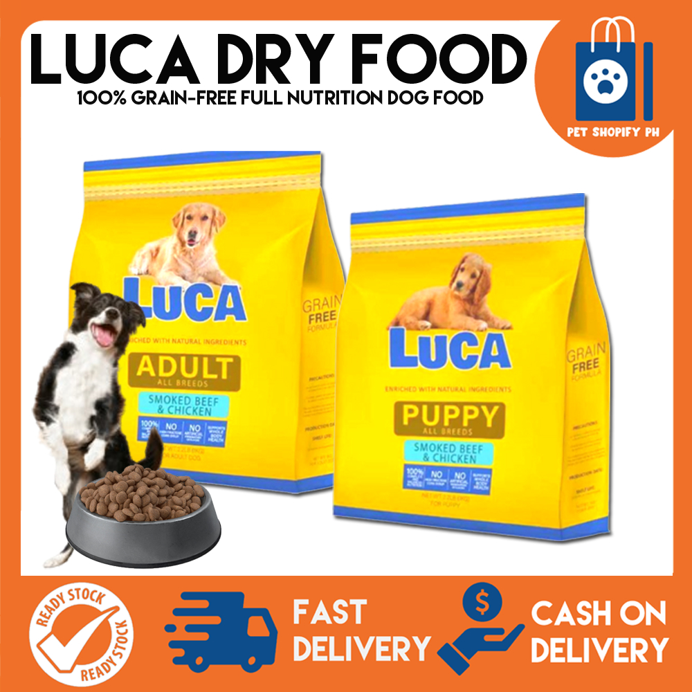 1KG LUCA DOG FOOD, PUPPY DRY FOOD/ DRY KIBBLE | Shopee Philippines