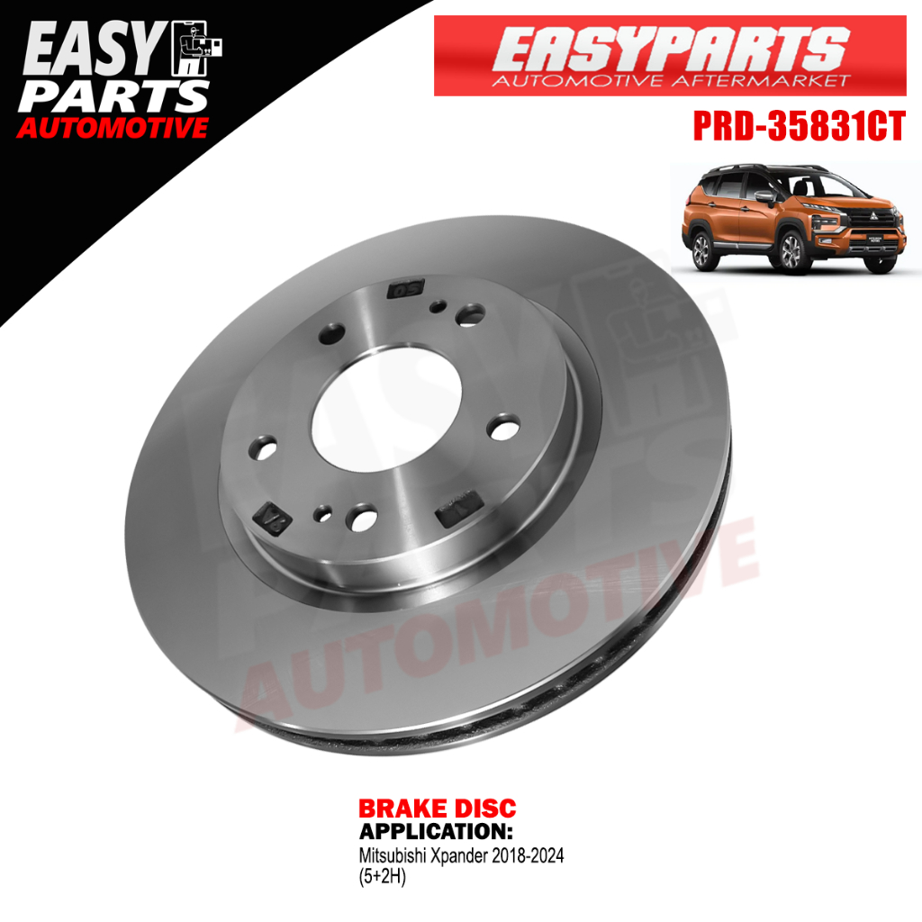 PowerPlus Brake Disc Rotor PRD-35831 CT Mit. Xpander | Shopee Philippines