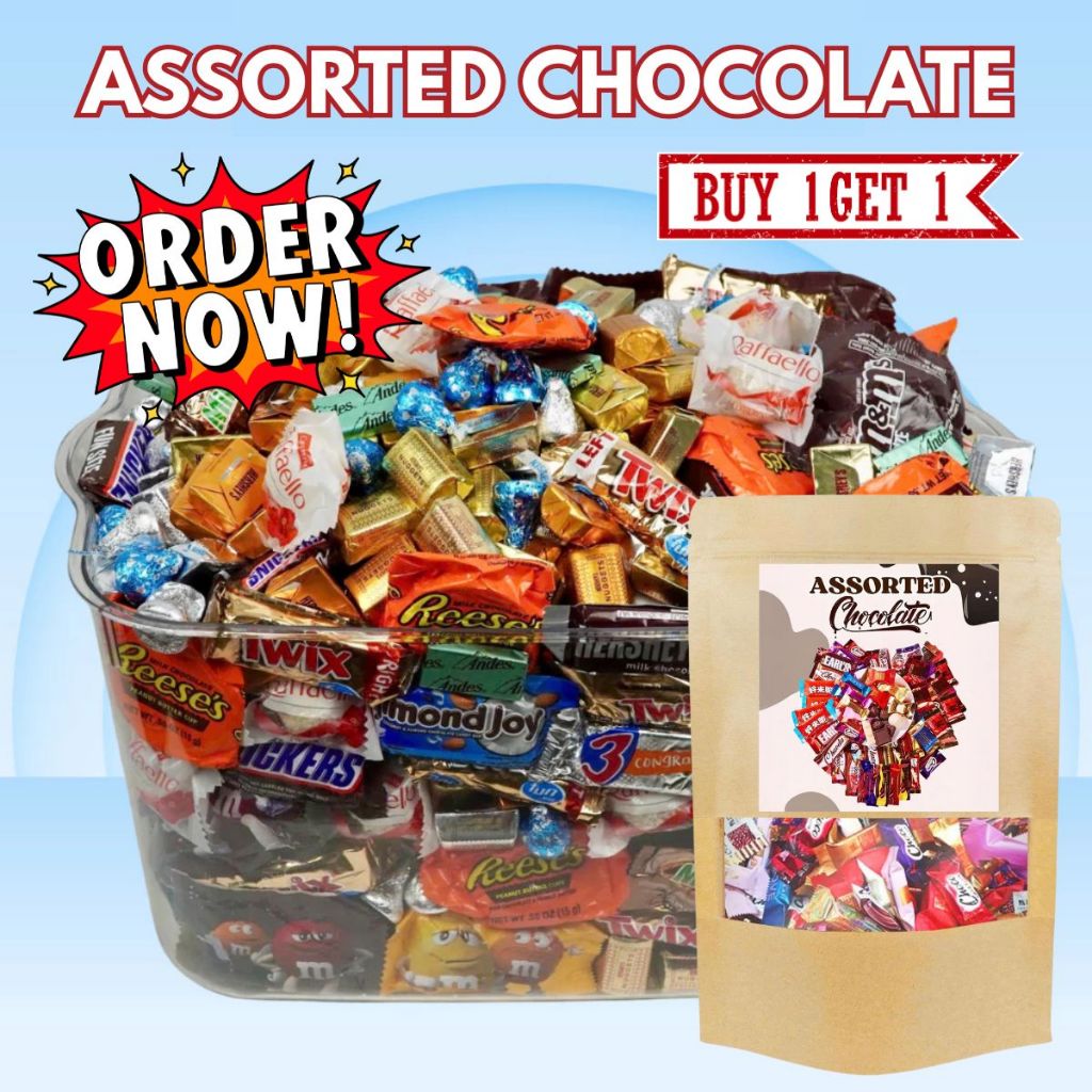 [BUY 1KG GET 1KG FREE] Chocolates assorted per kilo dark chocolate ...