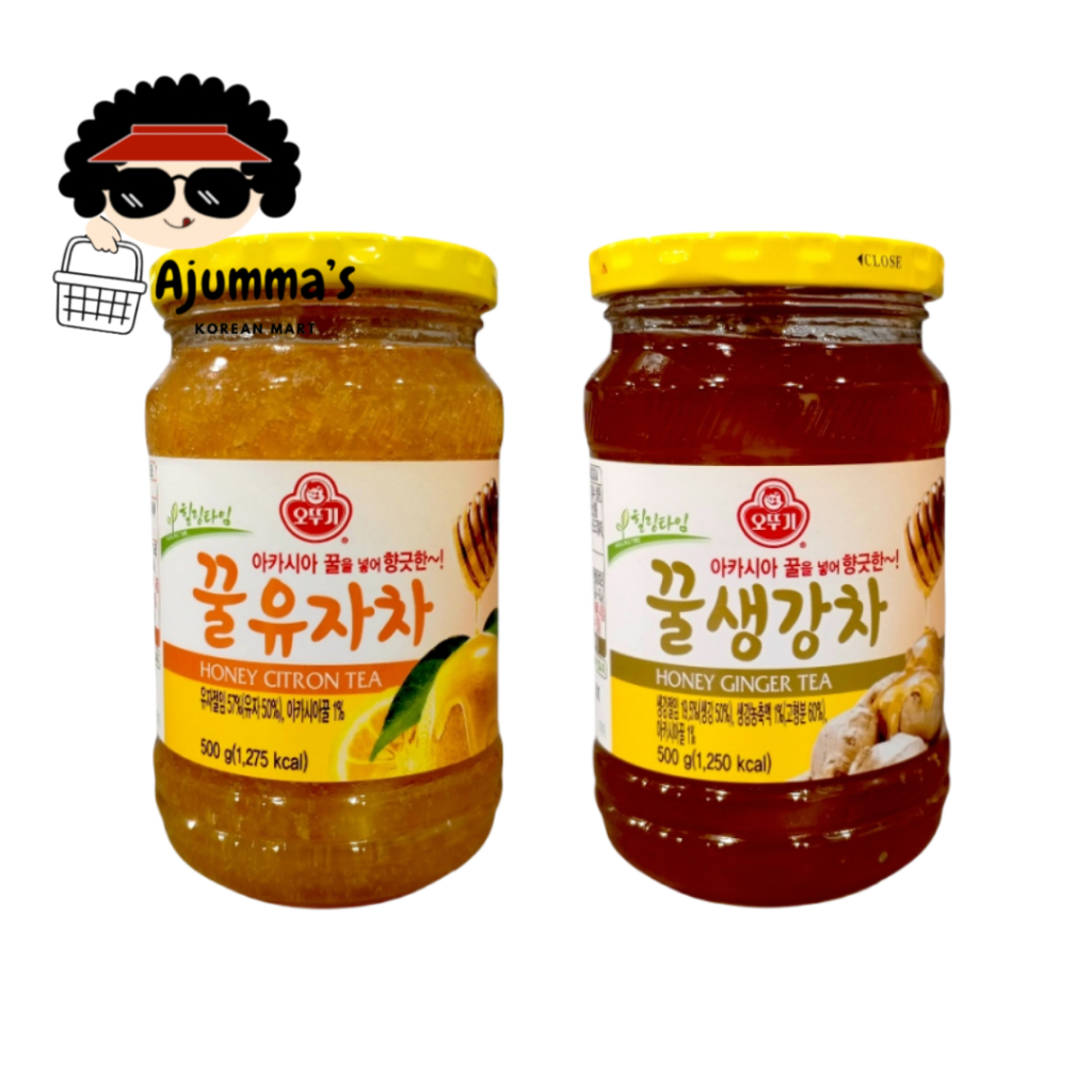 Ottogi Honey Citron Tea / Ginger Tea - 500g | Shopee Philippines