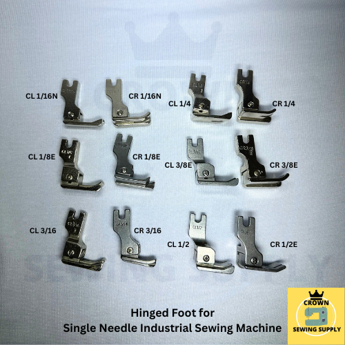 Presser Foot / Hinge Foot (for Single Needle Industrial Sewing Machine ...