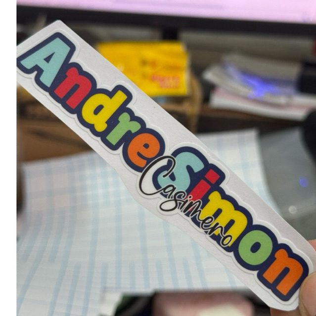 12-16pcs Name stickers for Books, Notebooks and School Supplies ...