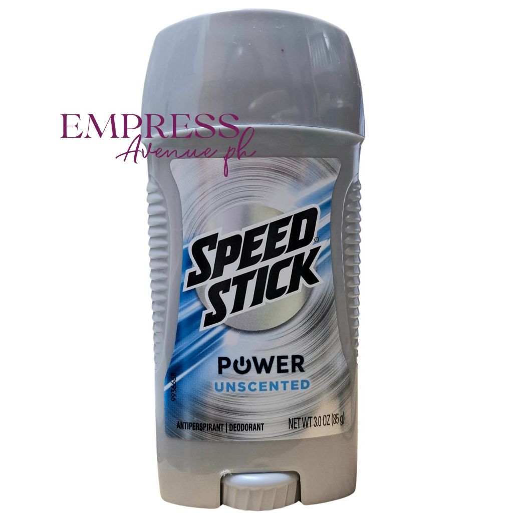 Speed Stick Antiperspirant Deodorant, Power Unscented 85g (3.0 oz ...