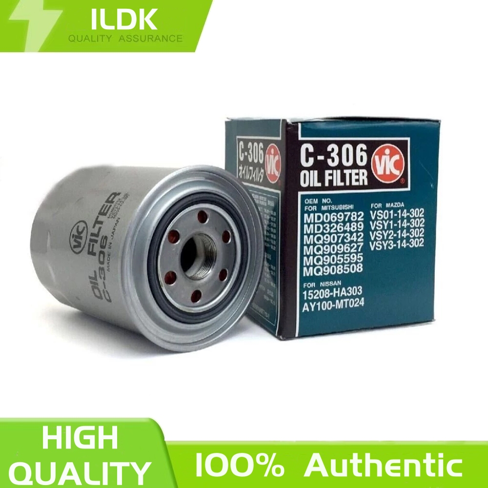 Vic Oil Filter C-306 Mitsubishi Montero4D56, Adventure,Pajero, Starex ...