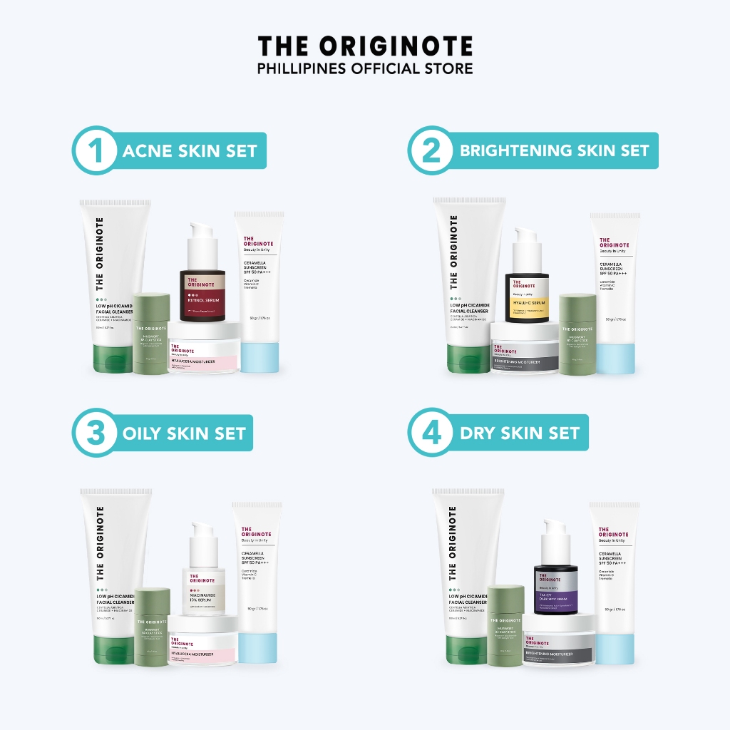 [TOP PICKS!!] The Originote - 5in1 Skincare Set / ACNE KIT ...