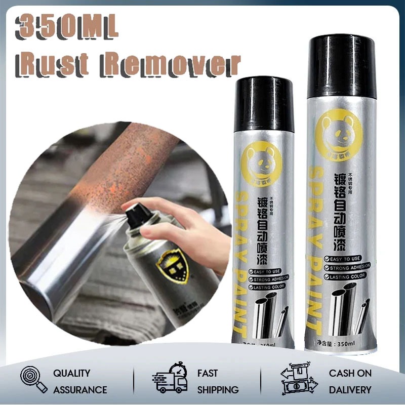 Rust Remover Spray 350ML Car Spray Color Chrome Polished Metal Car Rust ...