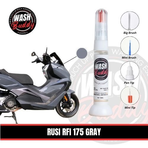 Touch Up Paint Rusi RFI 175 Gray Color Permanent Paint Touch Up Pen ...
