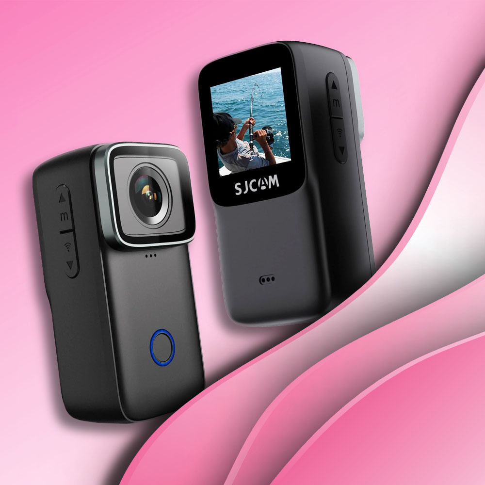 SJCAM C200 4K Mini WiFi Action Camera with 1.28 Inch IPS Screen 5M Body ...