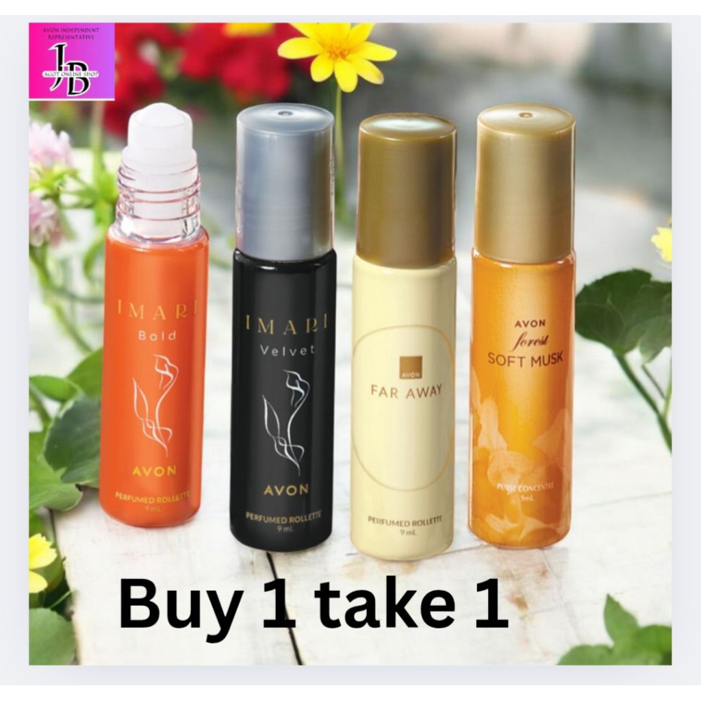 BUY 1 TAKE 1 AVON Perfume Rollette 9ml | Long Lasting Scents: Imari ...