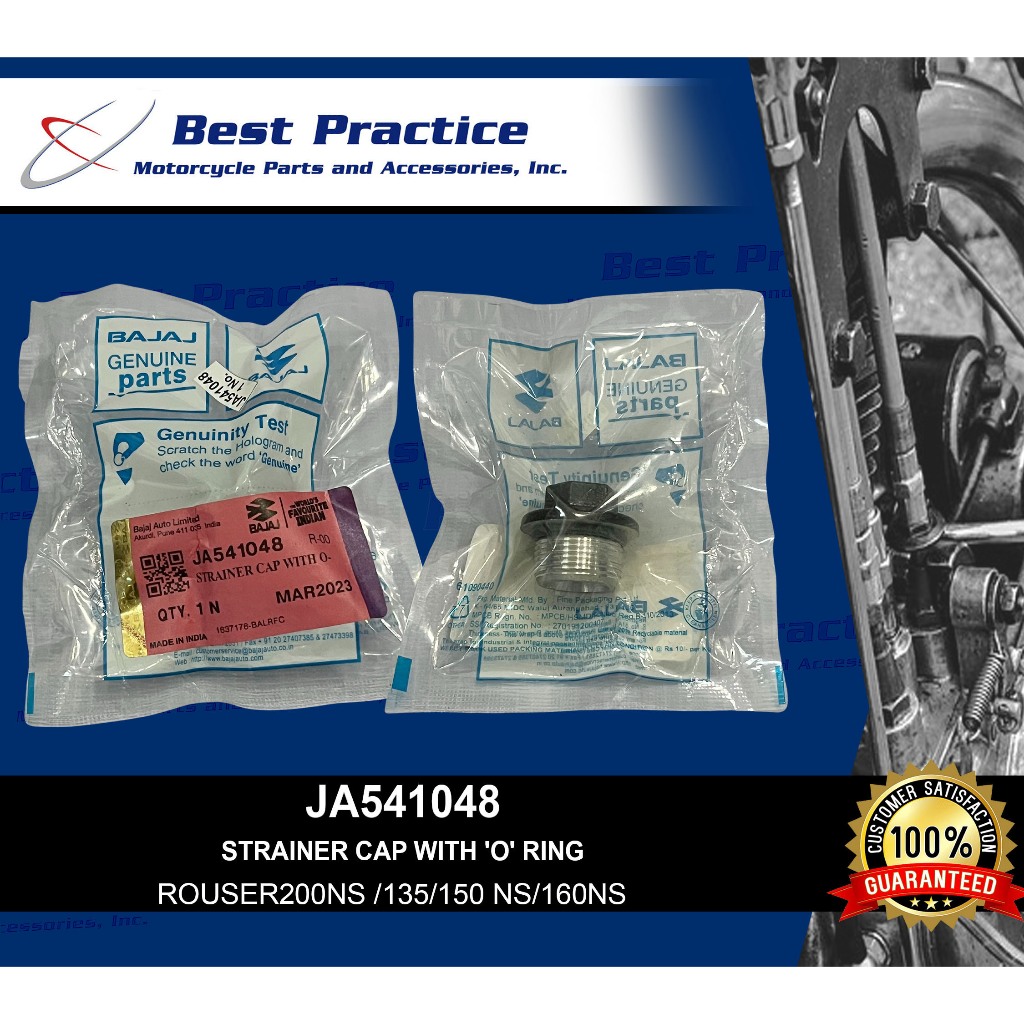 BAJAJ DRAIN PLUG W ORING Rouser 135 NS150 NS200 200NS RS200 KTM Duke RC ...