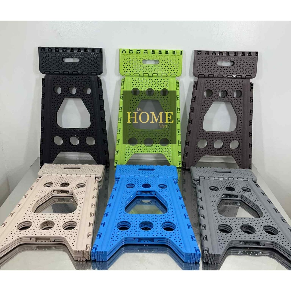 2208 NEW LAND FOLDABLE PLASTIC STOOL LARGE | Shopee Philippines