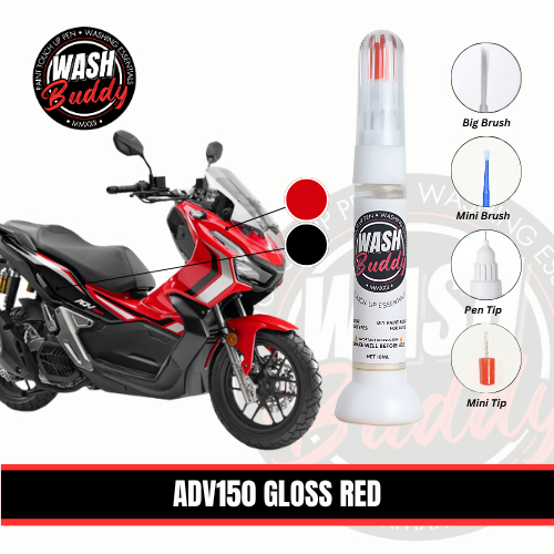 Touch Up Paint ADV 150 Glossy Red Color Permanent Paint Touch Up Pen ...