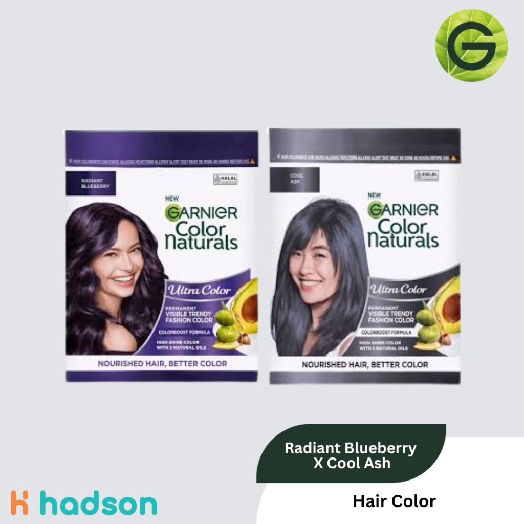 Garnier Hair Color Radiant Blueberry | RB x Ash Blonde | RB x Cool Ash ...
