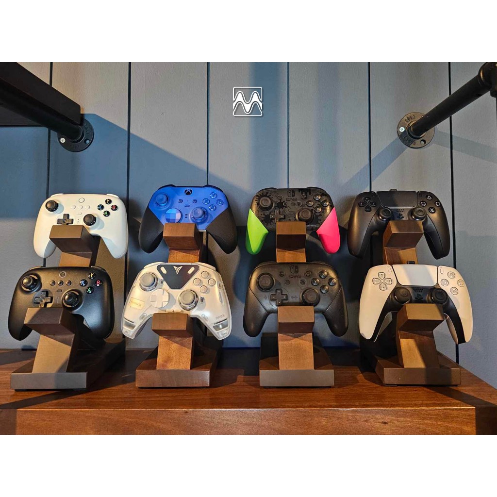Morphix Designs' Universal Wooden Controller Stand – with Headphone ...