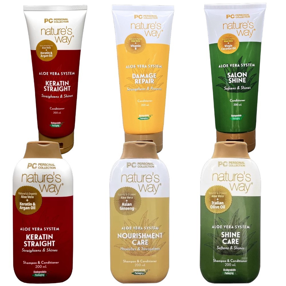 PC Natures Way Shampoo and Conditioner 200ml | Shopee Philippines