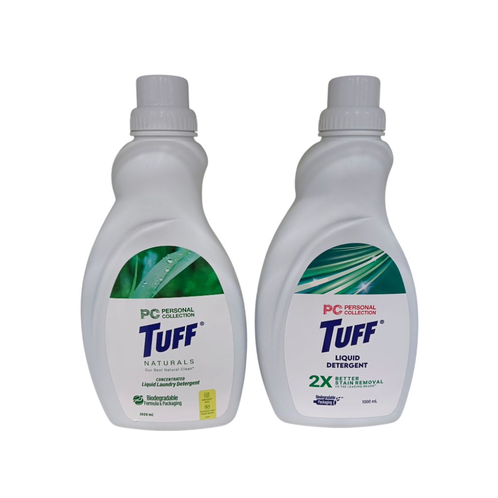 PERSONAL COLLECTION TUFF LIQUID DETERGENT 2X BETTER AND NATURALS 1000ML ...