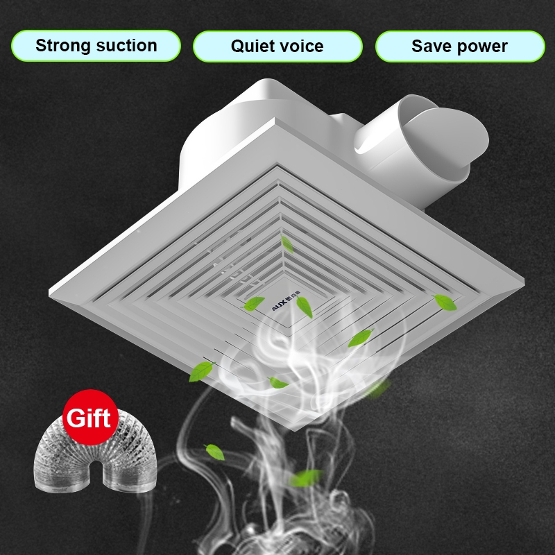8/10/12/14 Inch Ventilation Fan Ceiling Exhaust Fan Silent High Suction ...