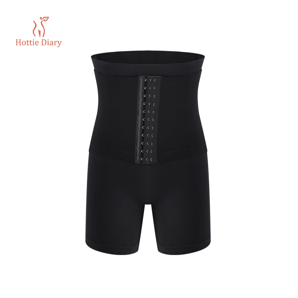 [Hottie Diary] Eamless Shapewear High Waist Boxer Waist Trainer Women's ...