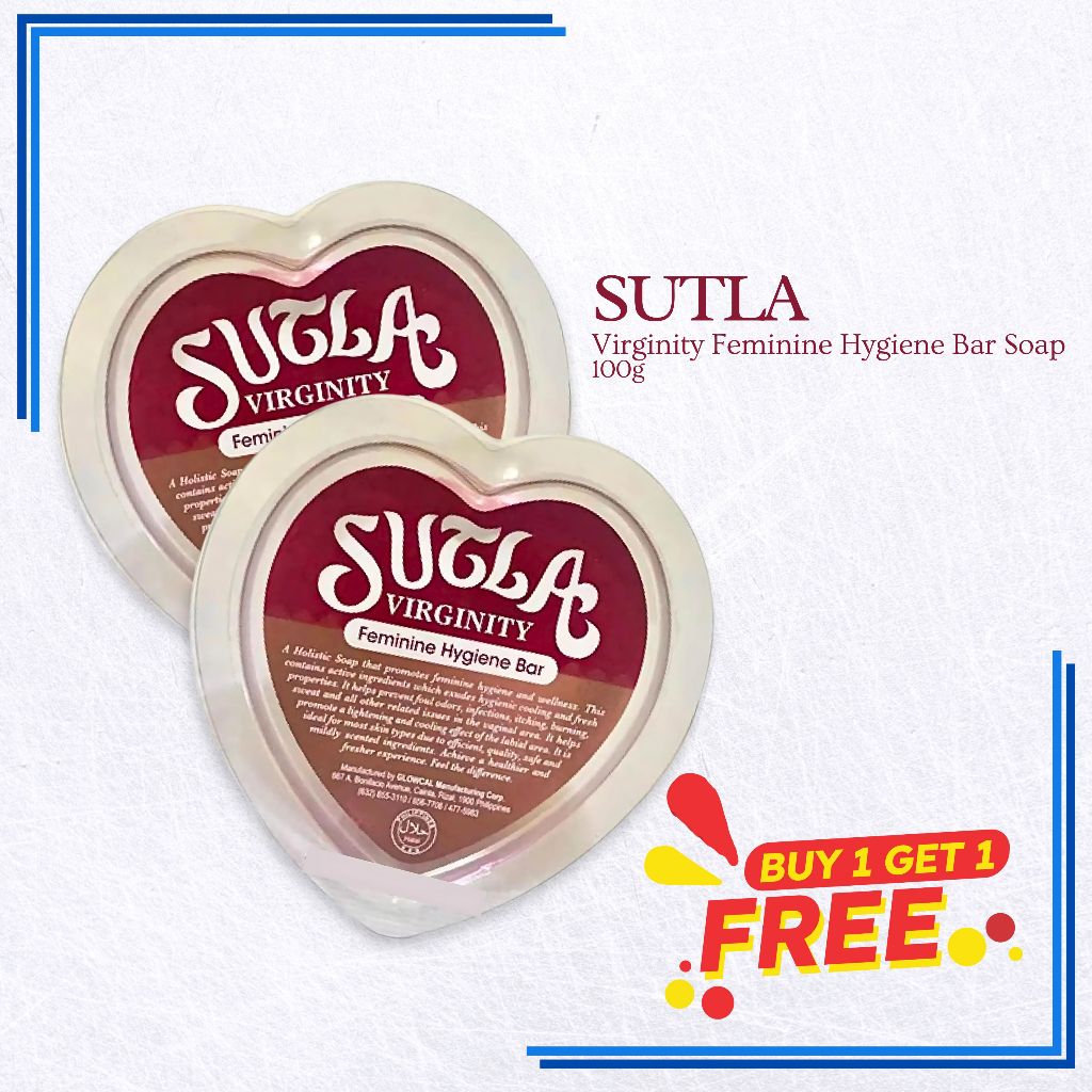 Buy 1 Take 1 Sutla Virginity Feminine Hygiene Bar Soap 100g | Shopee ...