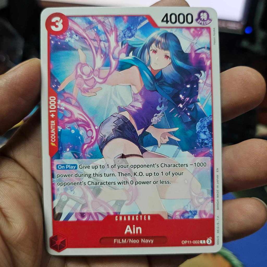 One Piece TCG [ENGLISH] C OP11-002 Ain | Shopee Philippines