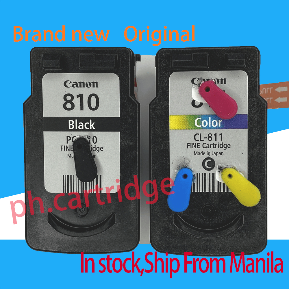 Canon PG-810 black ink cartridge CL-811 color MP245 237 486 497 287 ...