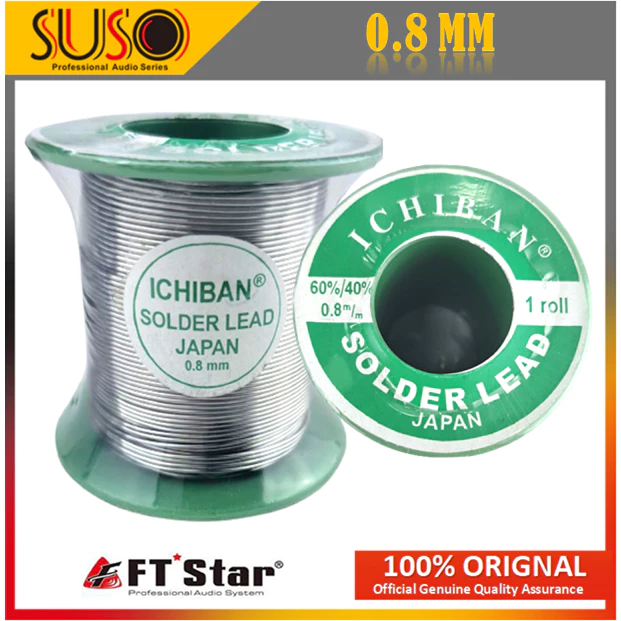 Rubicon Soldering Lead 60/40 0.8m/m 60 40 Osaka Japan | Shopee Philippines