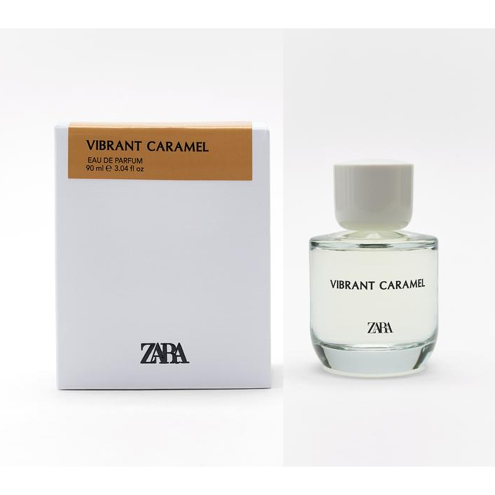 ZARA VIBRANT CARAMEL EAU DE PARFUM 90 ML | Shopee Philippines