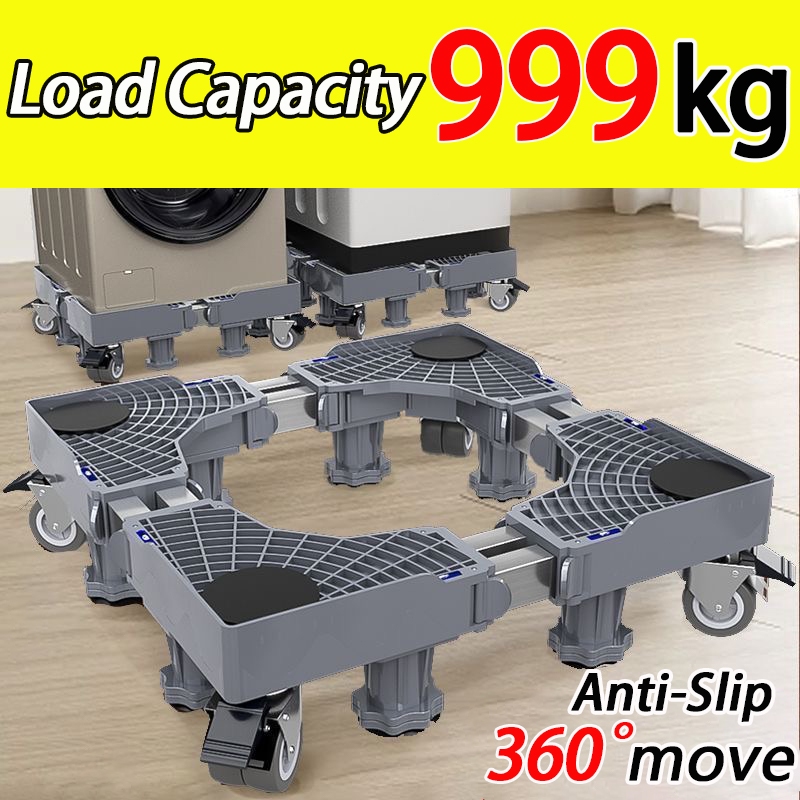 Universal Washing Machine Stand Washing machine Base with wheels Mobile ...