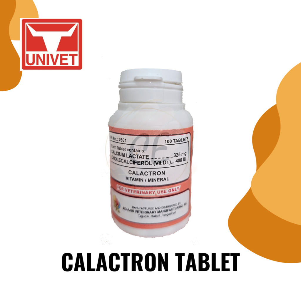 Thunderbird CALACTRON Vitamin and Mineral 100 Tabs | Shopee Philippines