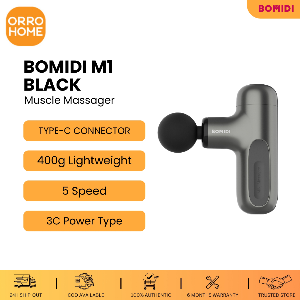 Orro Home BOMIDI M1 Portable Professional Electric Gun Massager Back ...
