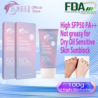 Sunblock Face Cream Body SPF50 Sukee Niacinamide Sunscreen Lotion ...