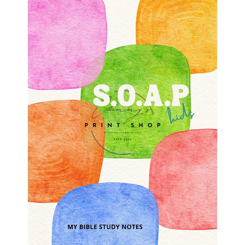 SOAP JOURNAL For KIDS - a bible study notes/method | Shopee Philippines