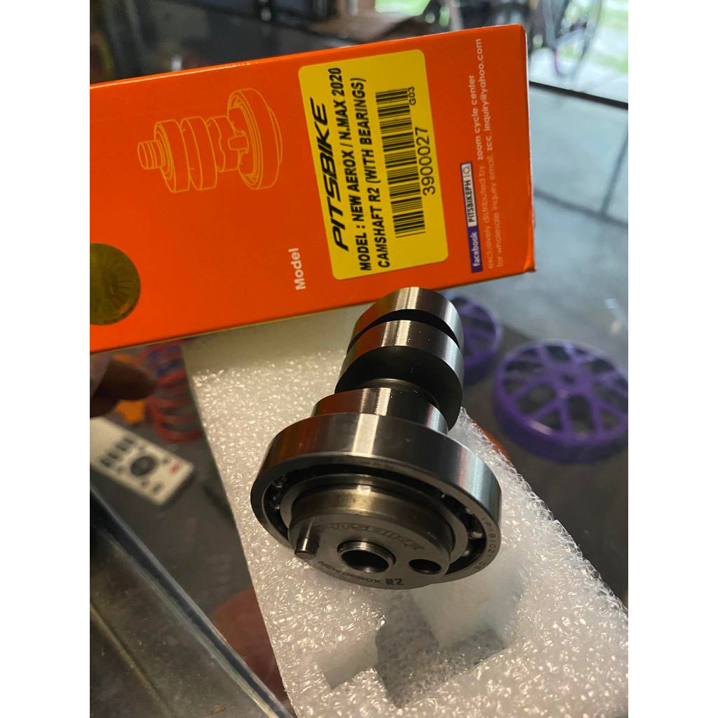 PITSBIKE NMAX 2020 V2 AEROX V1 V2 RACING CAMSHAFT R#2 WITH BEARINGS PERFORMANCE | Shopee Philippines