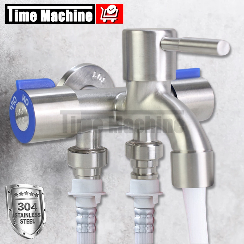 SUS304 Faucet Three Tap Multifunctional Stainless Steel Faucet Three ...