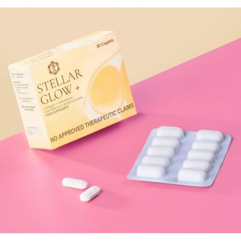 Stellar Glow+ Collagen + Glutathione with Vitamin C + B-Complex Food ...