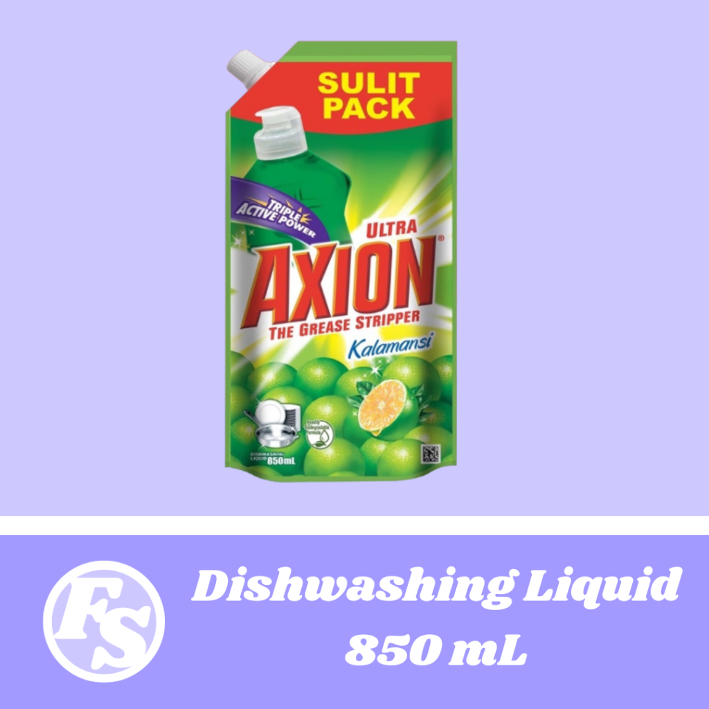 Axion Ultra Kalamansi Dishwashing Liquid 850mL | Shopee Philippines