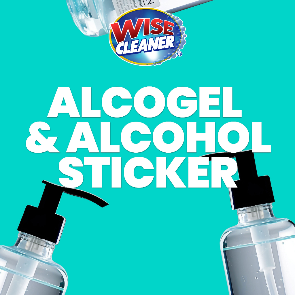 STICKER LABEL FOR ALCOHOL & ALCOGEL | Shopee Philippines