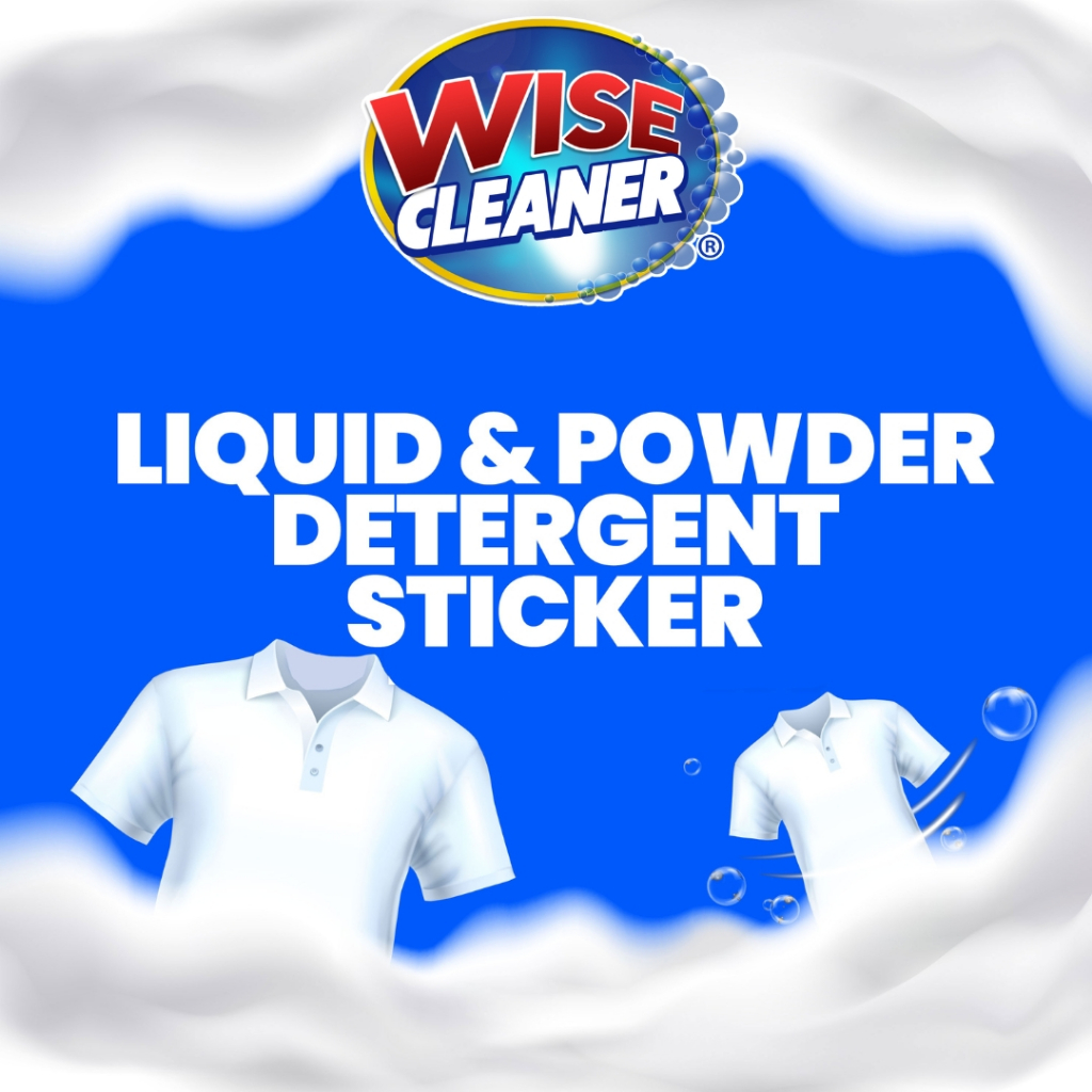 STICKER LABEL FOR LIQUID & POWDER DETERGENT | Shopee Philippines