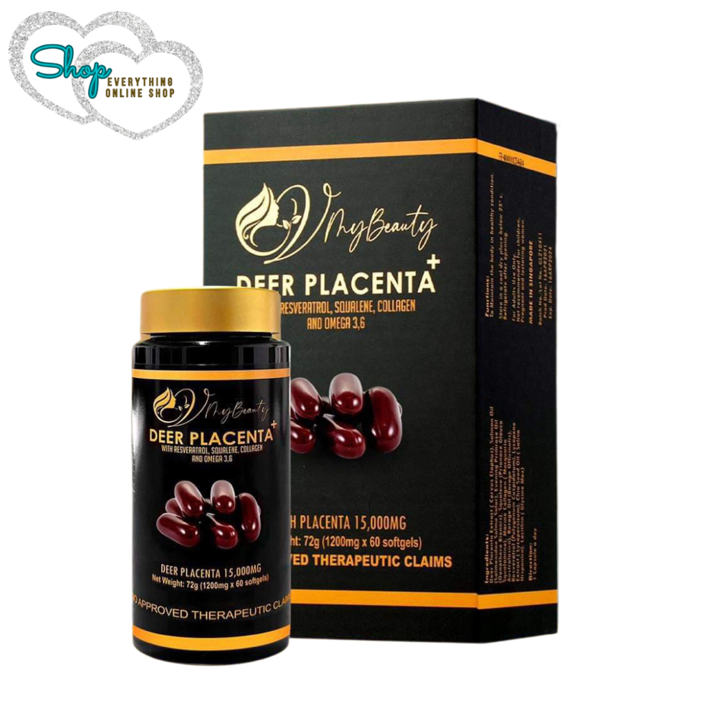 VMB Deer Placenta with Evening Primrose Oil,Chia Seed Oil, Marine ...