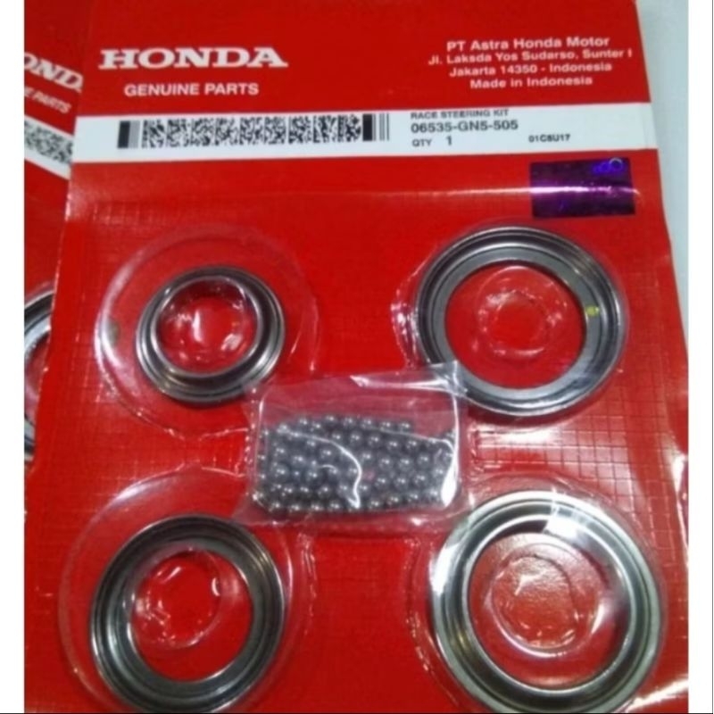 HONDA BALL RACE STEERING KIT BEAT FI, PCX 150,160, ADV 150,160 ...