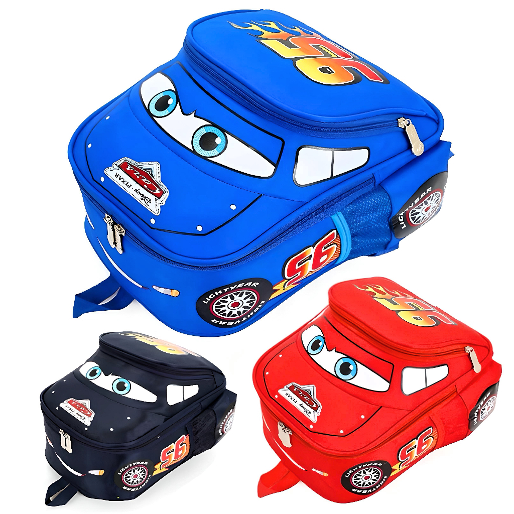 KIDBP 3D Cars95 School Bag Car Backpack Kids Bag Children's Cartoon ...