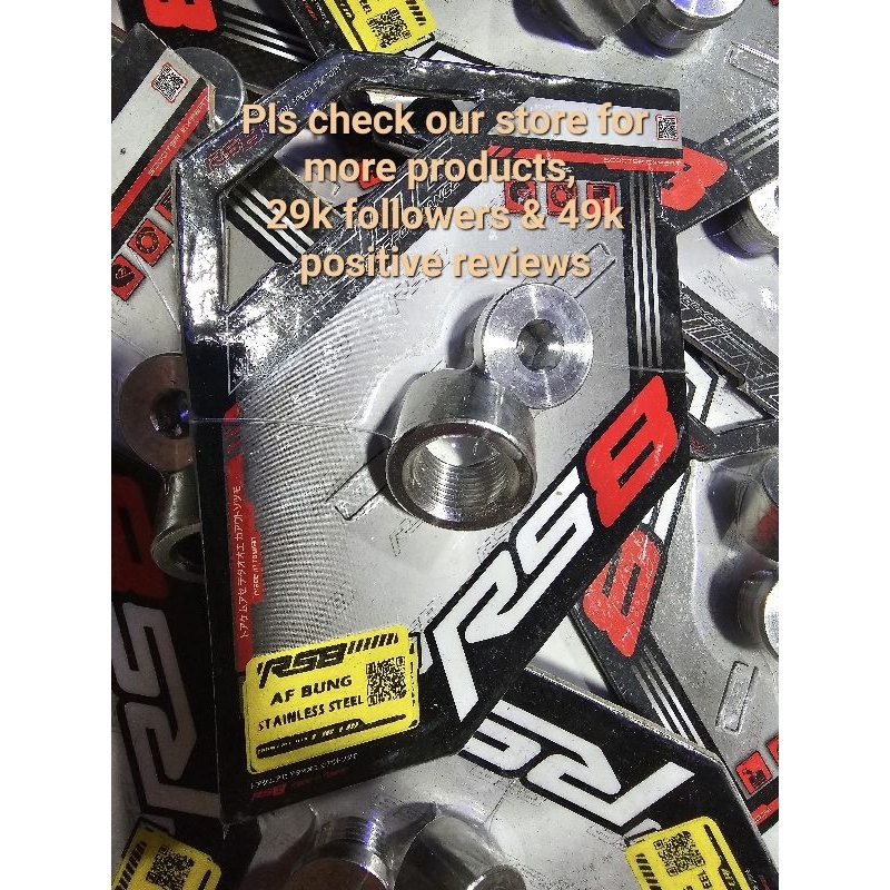 Rs8 Air Fuel Bung / AF Bung Stainless Universal | Shopee Philippines