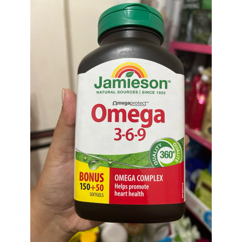 Jamieson Omega 3-6-9 OmegaProtect from fish oil | Shopee Philippines