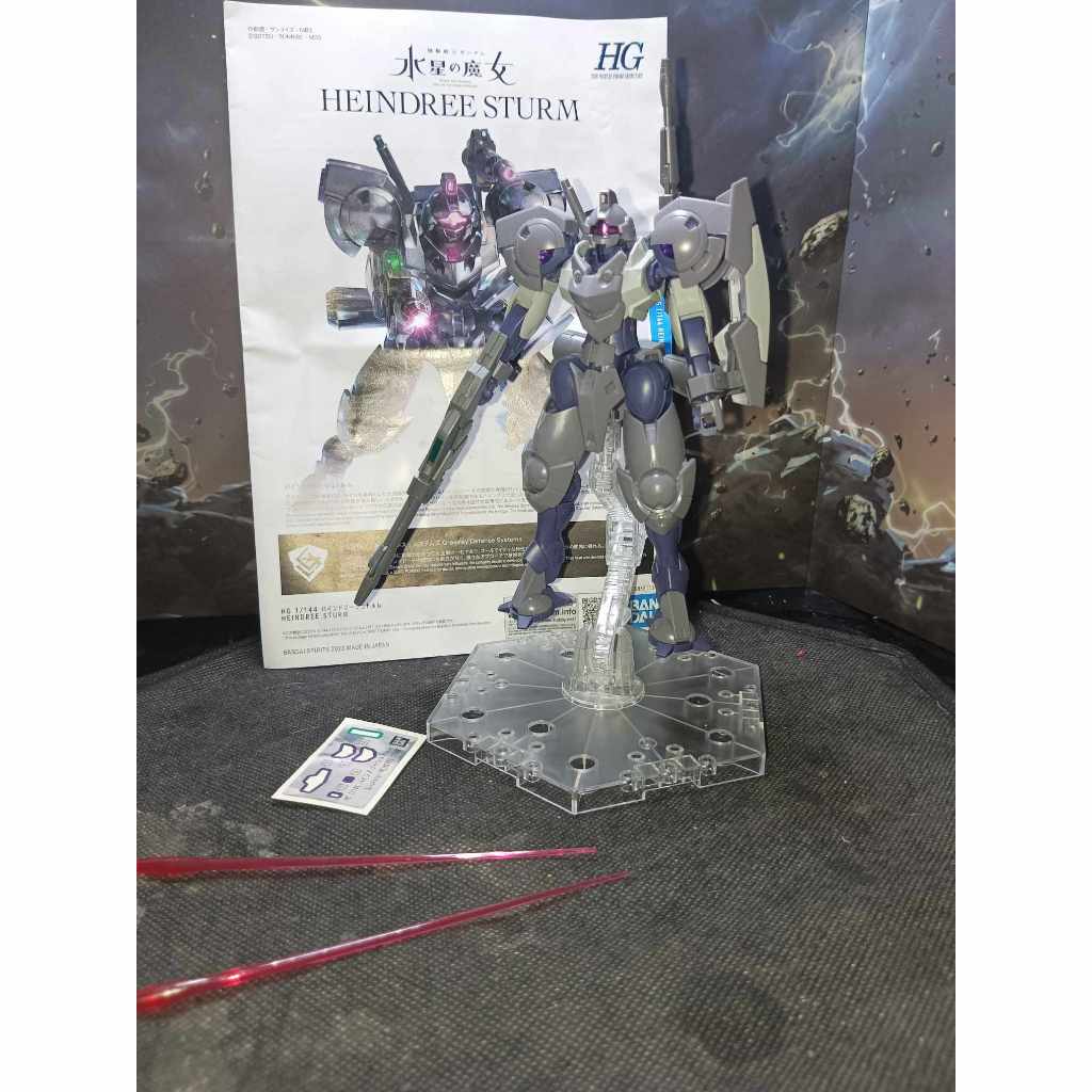 Gundam HG TWFM Heindree Sturm 1/144 Built | Shopee Philippines