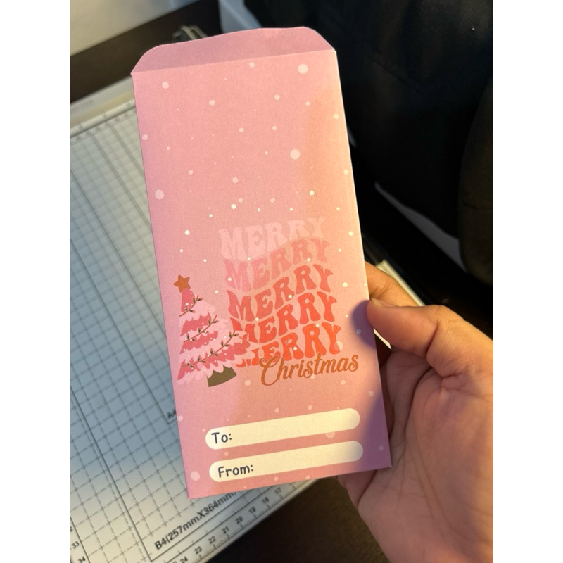 PINK ANGPAO FOR CHRISTMAS 10 pcs per pack | Shopee Philippines