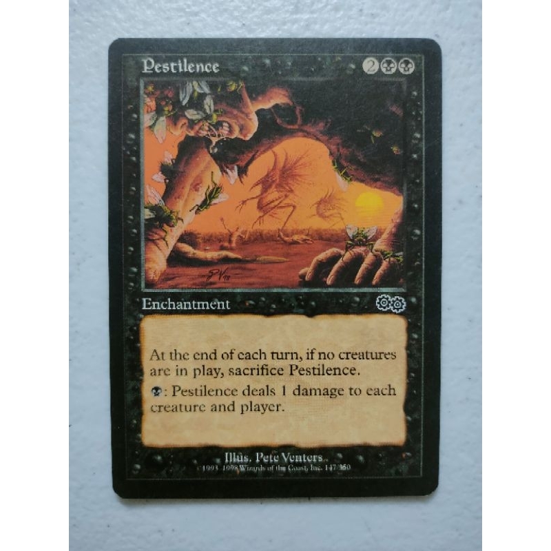 MTG - Pestilence - USG | Shopee Philippines