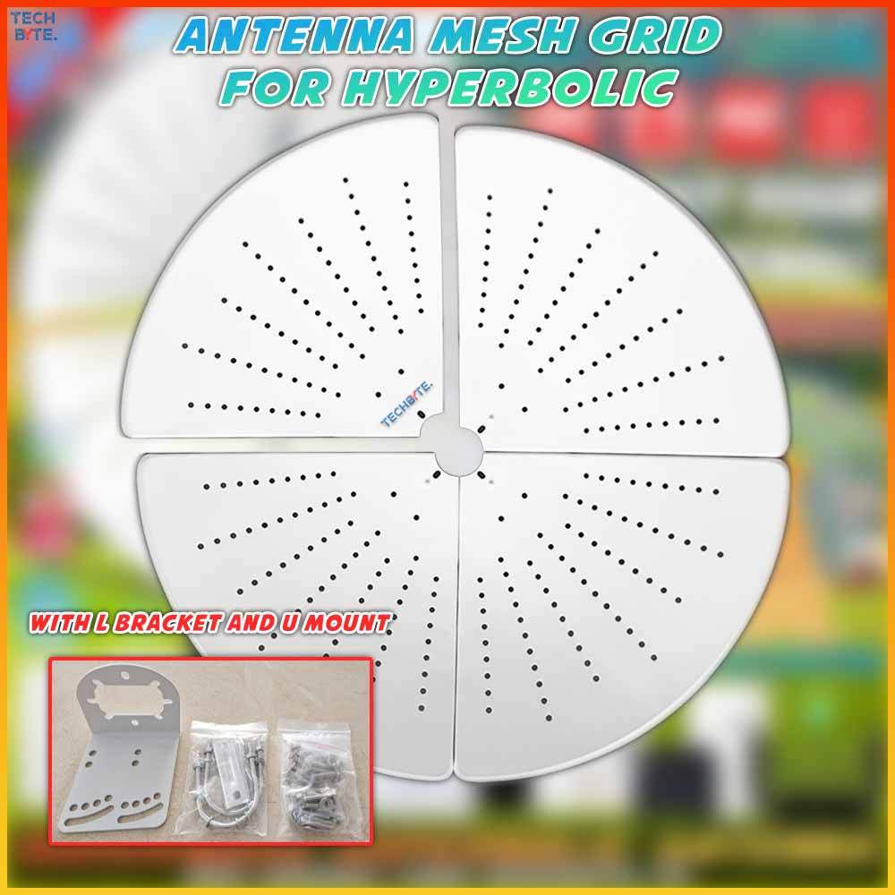 Hyperbolic Grid Only Satellite with L Bracket for Wi-Fi External ...