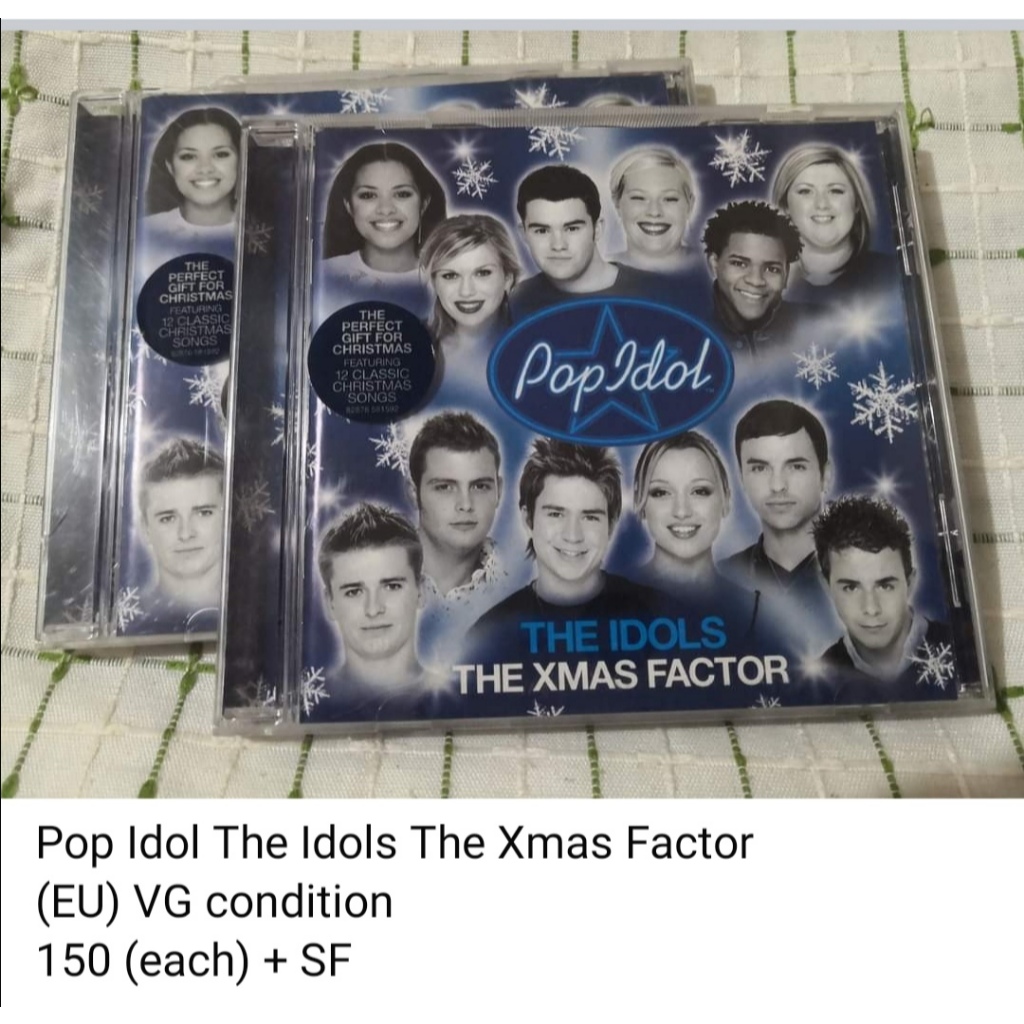 Pop Idol The Idols The Xmas Factor CD (unsealed) | Shopee Philippines