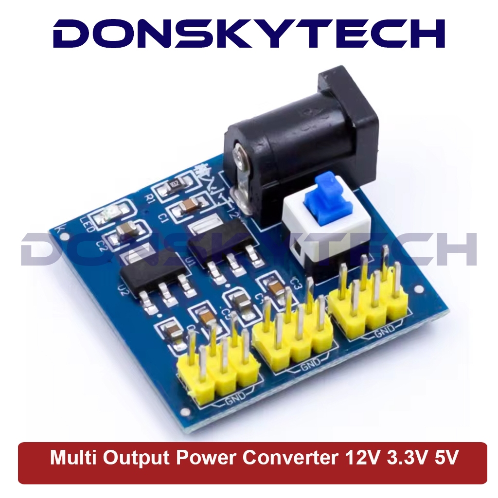 Multi Output Power Module DC DC 12V to 3.3V 5V 12V | Shopee Philippines