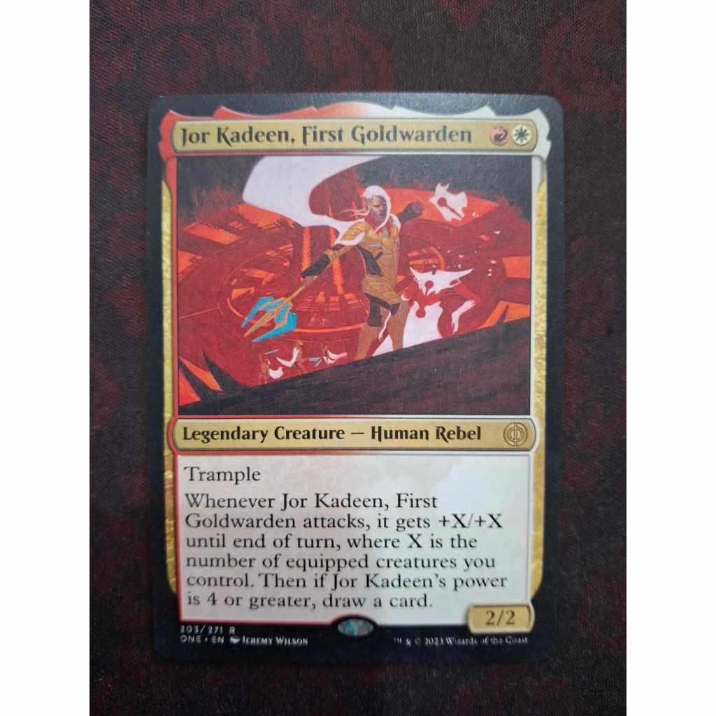 Jor Kadeen, First Goldwarder ( MTG / Rare / Legendary Creature / ONE ...